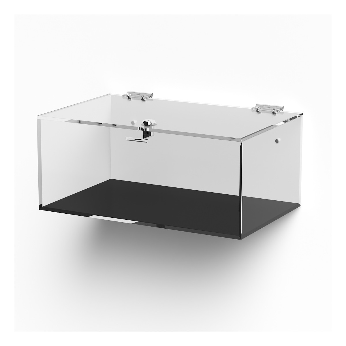 Personalizzabile - Teca espositiva in plexiglass da parete con ...