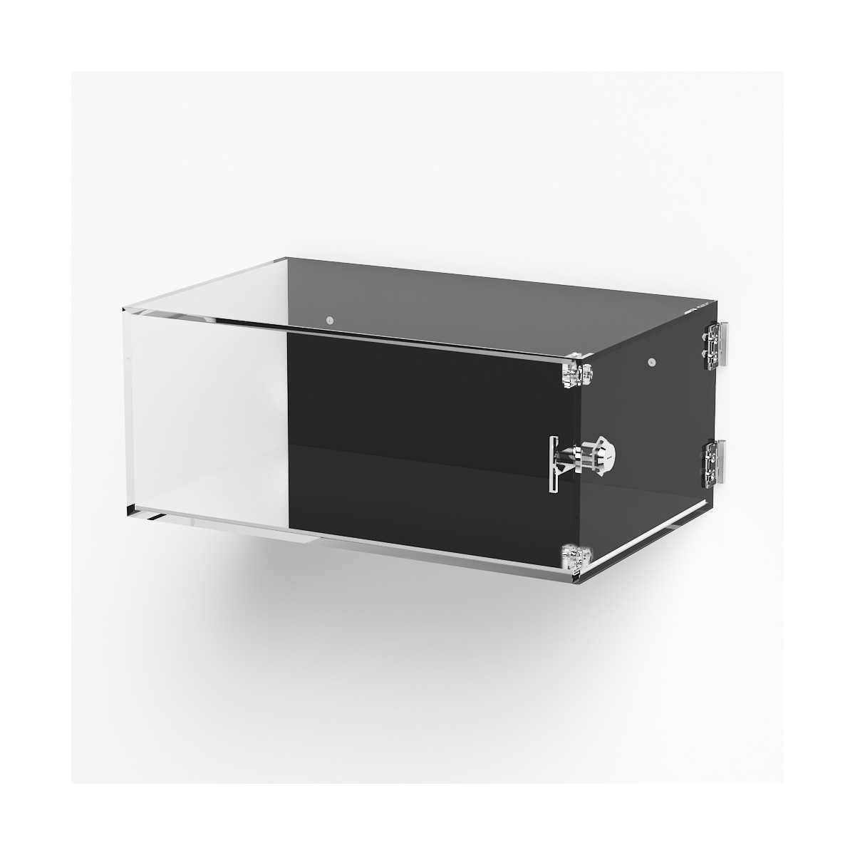 Personalizzabile - Teca espositiva in plexiglass da parete con ...
